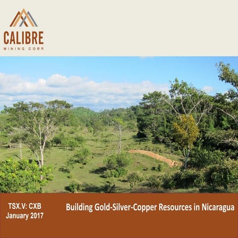 Calibre Mining Corp. Corporate Presentation - January 2017 | PDF