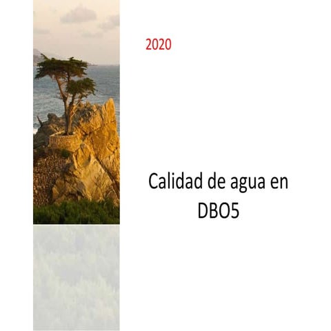 DEMANDA BIOLÓGICA Y QUÍMICA DE OXÍGENO Y OXÍGENO DISUELTO | PPTX