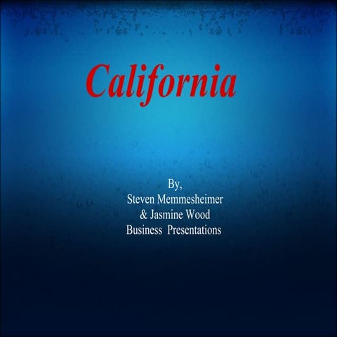 California | PPT
