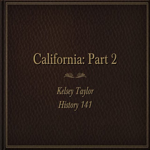 California part2 | PPT