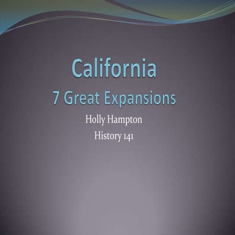 California part1 | PPT