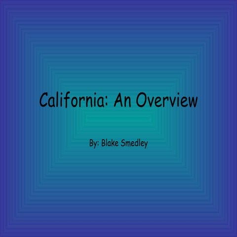 California final | PPT