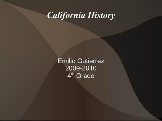 Ca History Pp | PPT