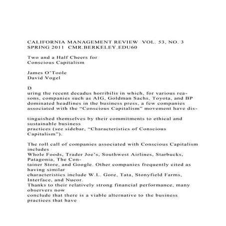 CALIFORNIA MANAGEMENT REVIEW VOL. 53, NO. 3 SPRING 2011 CMR.docx