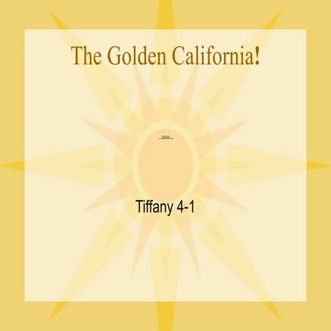 California Ppt | PPT