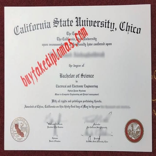 California State University Chico Degree.pdf