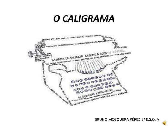 O Caligrama | ODP