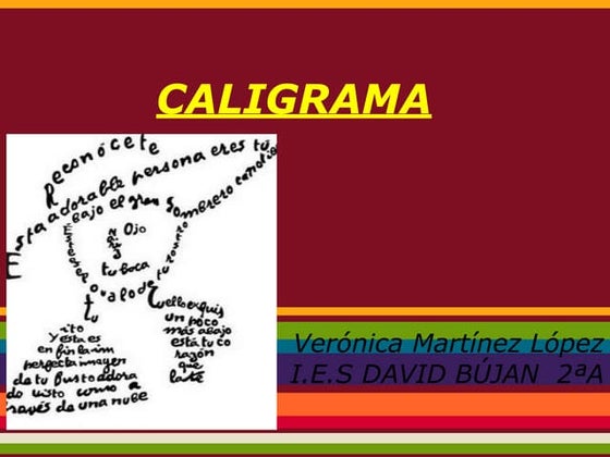 O caligrama | PPT