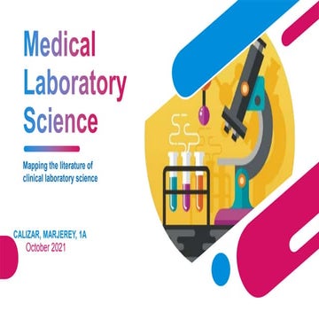 MEDICAL LABORATORY SCIENCE (MEDICAL TECHNOLOGY) | PPTX