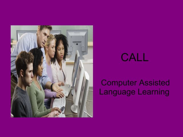 Computer assisted language learning | PPTX