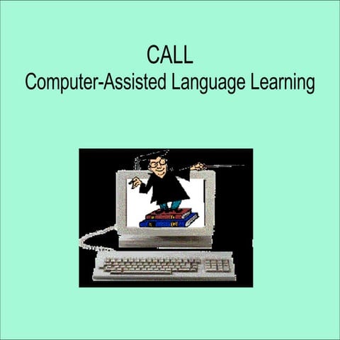 Computer-Assisted Language Learning 3-4 | PPT | Online Education ...