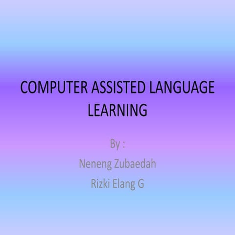 Call Presentation | PPTX