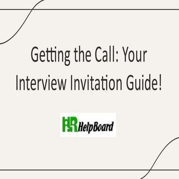 interview-call-letter , Response to Interview Invitation | PPTX