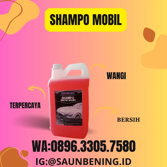 Call 0896.3305.7580, DIstributor Merk Shampo Motor Yang Bagus Bandung ...