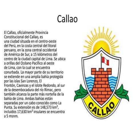 Historia del Callao | ODP