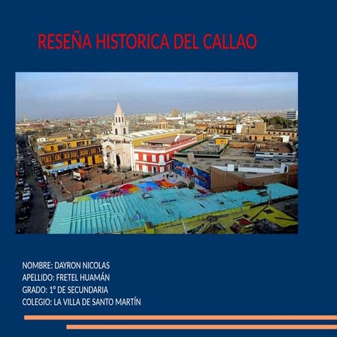 Historia del Callao | ODP