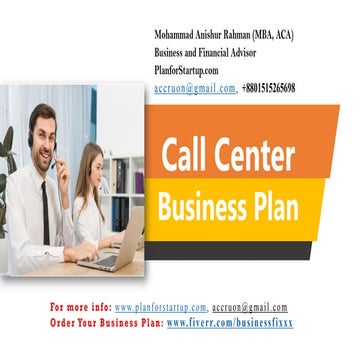 Call center business plan | PDF