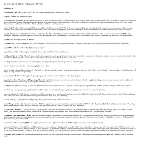 GENBAND A2 for Call Centers datasheet | PDF