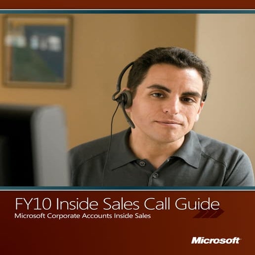 Call guides cpm fy10 | PDF