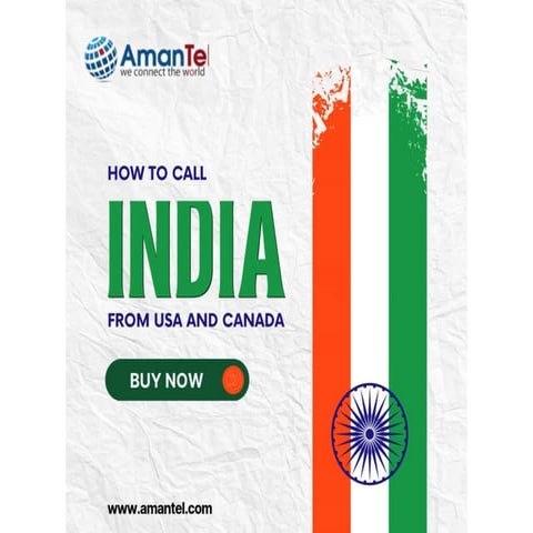 How to Call India from USA - And - Canada.ppt | Telecommunications ...