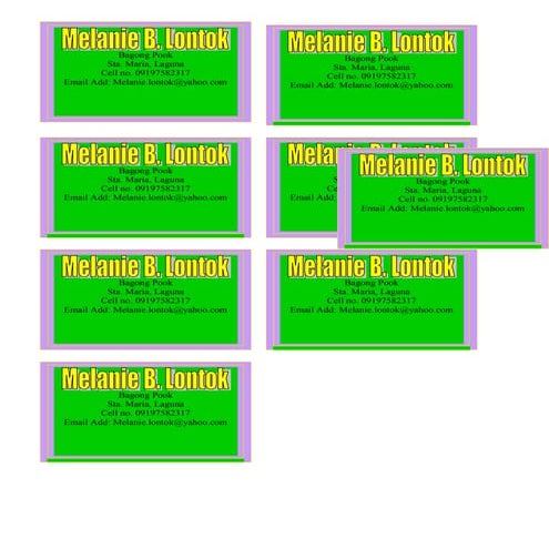 Calling Card | DOC | Technology & Computing