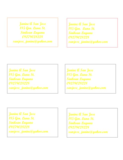 Invitation Card | DOC