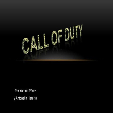 Presentación Call Of Duty | ODP