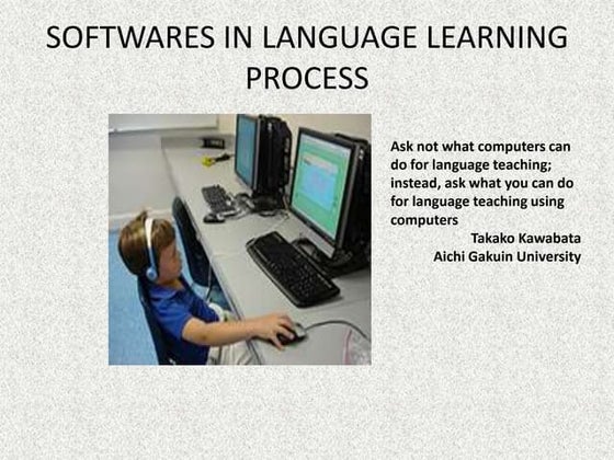 Computer assisted language learning | PPT