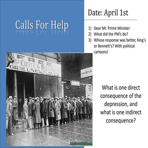Political Responses to the Great Depression | PPT