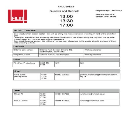Call sheet 1.docx