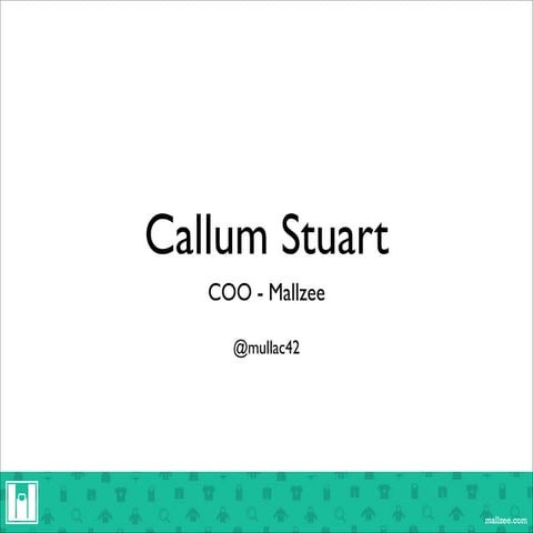 Callum Stuart presentations