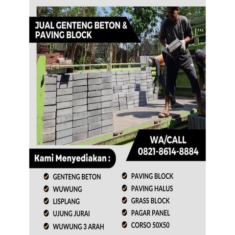 CALL WA 0821-8614-8884, Pabrik Paving Block Segi Enam .pdf