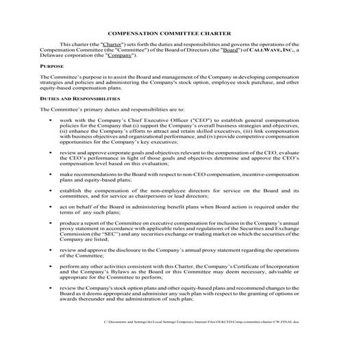 borg warner compensation_committee_charter | PDF