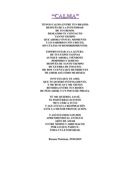 Sombras poema | PDF