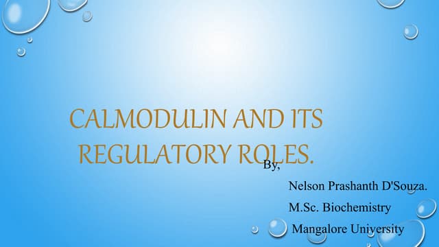 Signal transduction Calcium Signaling | PDF