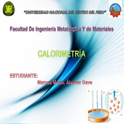 Fisica I Calorimetria Pptx