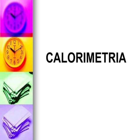 Calorimetria | PPT