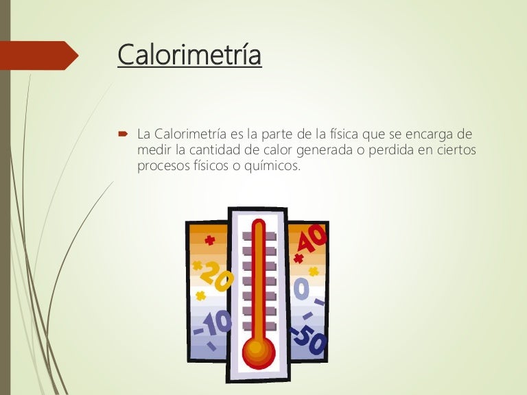 Calorimetria