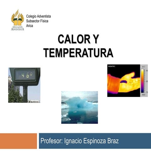 Calor Y Temperatura | PPT
