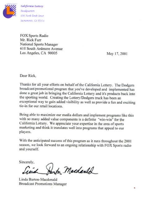 Farmers Insurance Letter | DOC