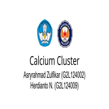 Calsium clusterrrrrrrrrrrrrrrrrrrrrrrrrrrrrrrrrrr.pptx
