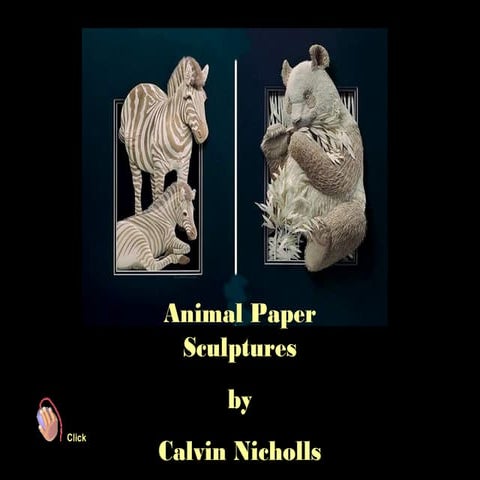 Calvin nicholls _animal_paper_sculpture | PPT
