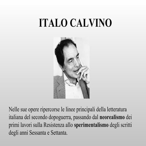 Calvino | PPT