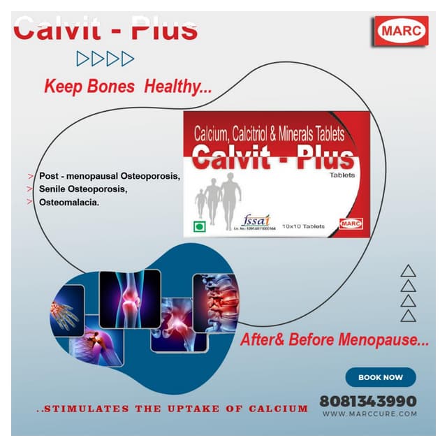 calvit plus tablets | Marc laboratories ltd | PDF