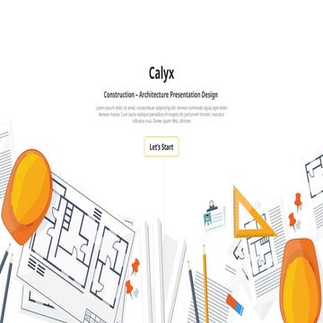 Construction Management presentation template | PPTX