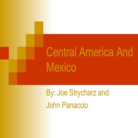 Central america geography | PPT