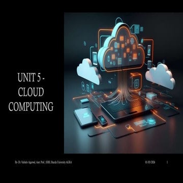 Computer Application for Managers - Cloud Computing | PPTX