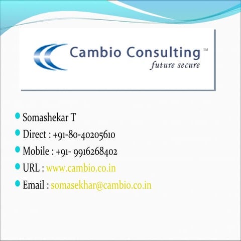 Cambio jobs | PPT