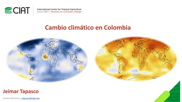 Cambio Climático En Colombia Ppt