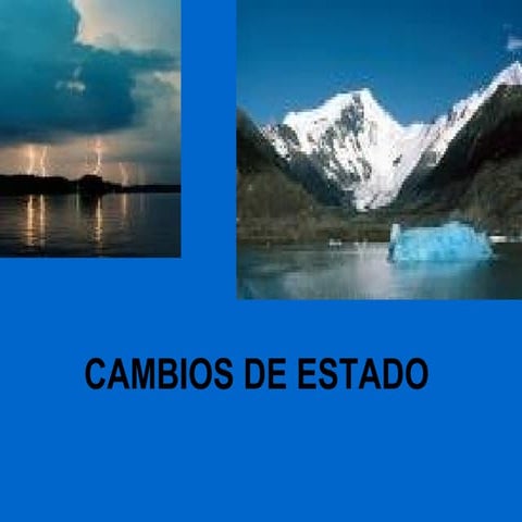 Cambios de estado | PPT